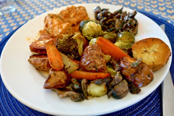 Rustic Roasted Country Vegetables and Herbs – Coco's Bread